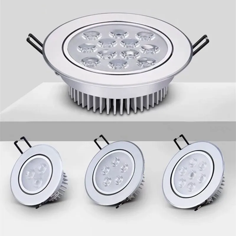 Downlight-LED-Redondo-Dimmable-para-Ilumina-o-Interior-Luz-de-teto-LED ...