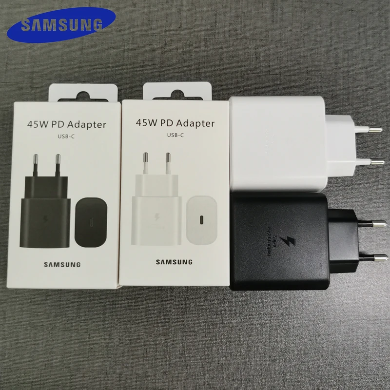 Samsung Super Fast Charger 45W PD Quick Charge Adapter Type C สำหรับ GALAXY Z พับ4 3 2 s23 S22 ...