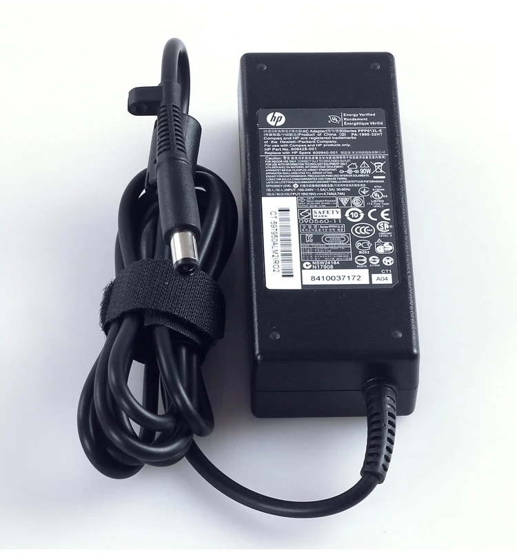 19V-4-74A-90W-Ac-Adapter-Charger-Power-Supply-For-HP-Elitebook-8460p ...