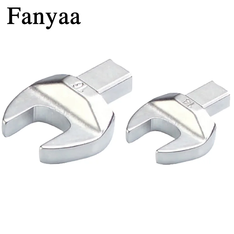 Fanyaa Square Drive 9*12mm Open End Interchangeable Torque Head ...