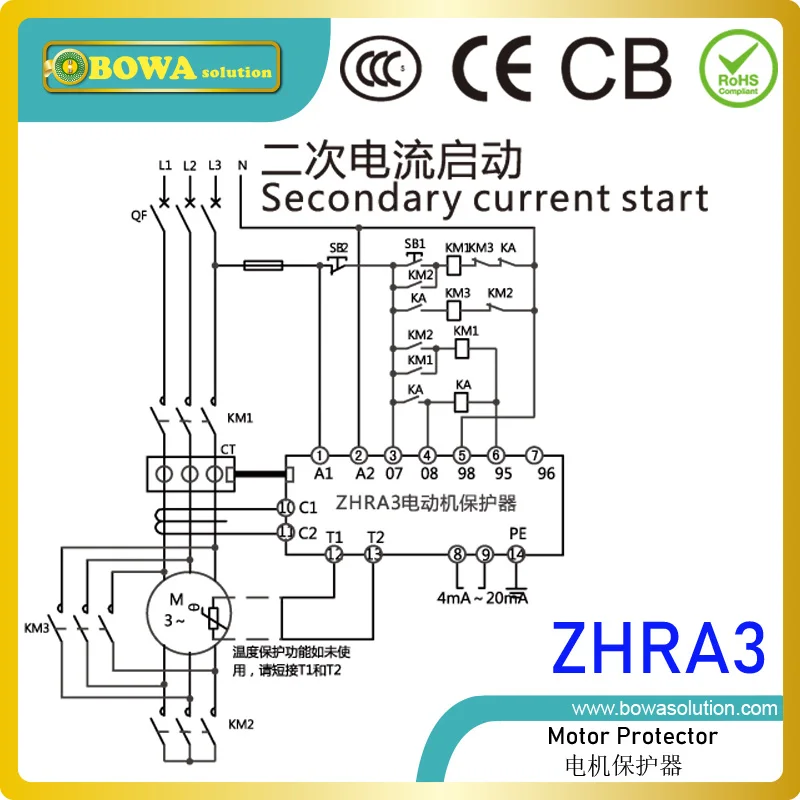 ZHRA3-30 motor integrated protector is used to protect 3~15KW motors of ...