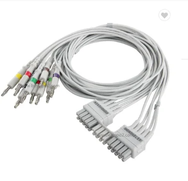 EKG-Cable-Compatible-with-Mortara-eli230-eli-250C-ELI350-ELI150C-EKG ...