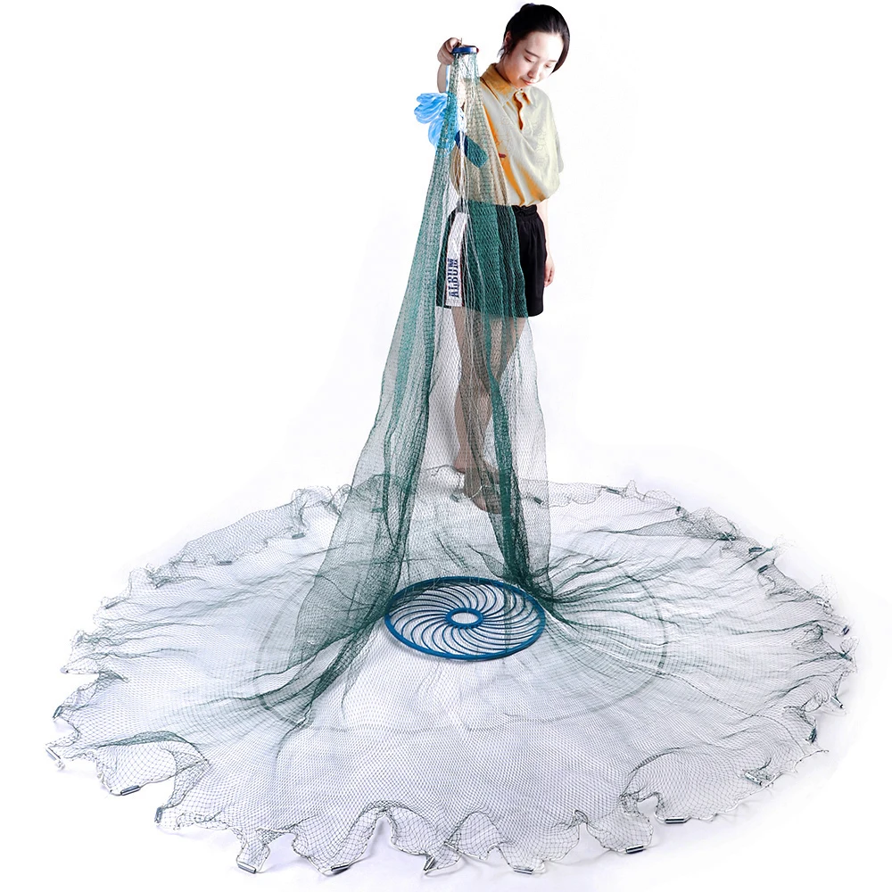 Throwing Fishing Net Drawing