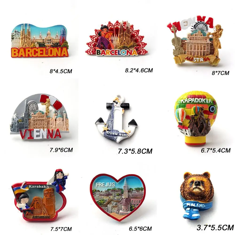 Refrigerator Magnets Kitchen & Dining Kitchen Decor Magnet Decorative ...