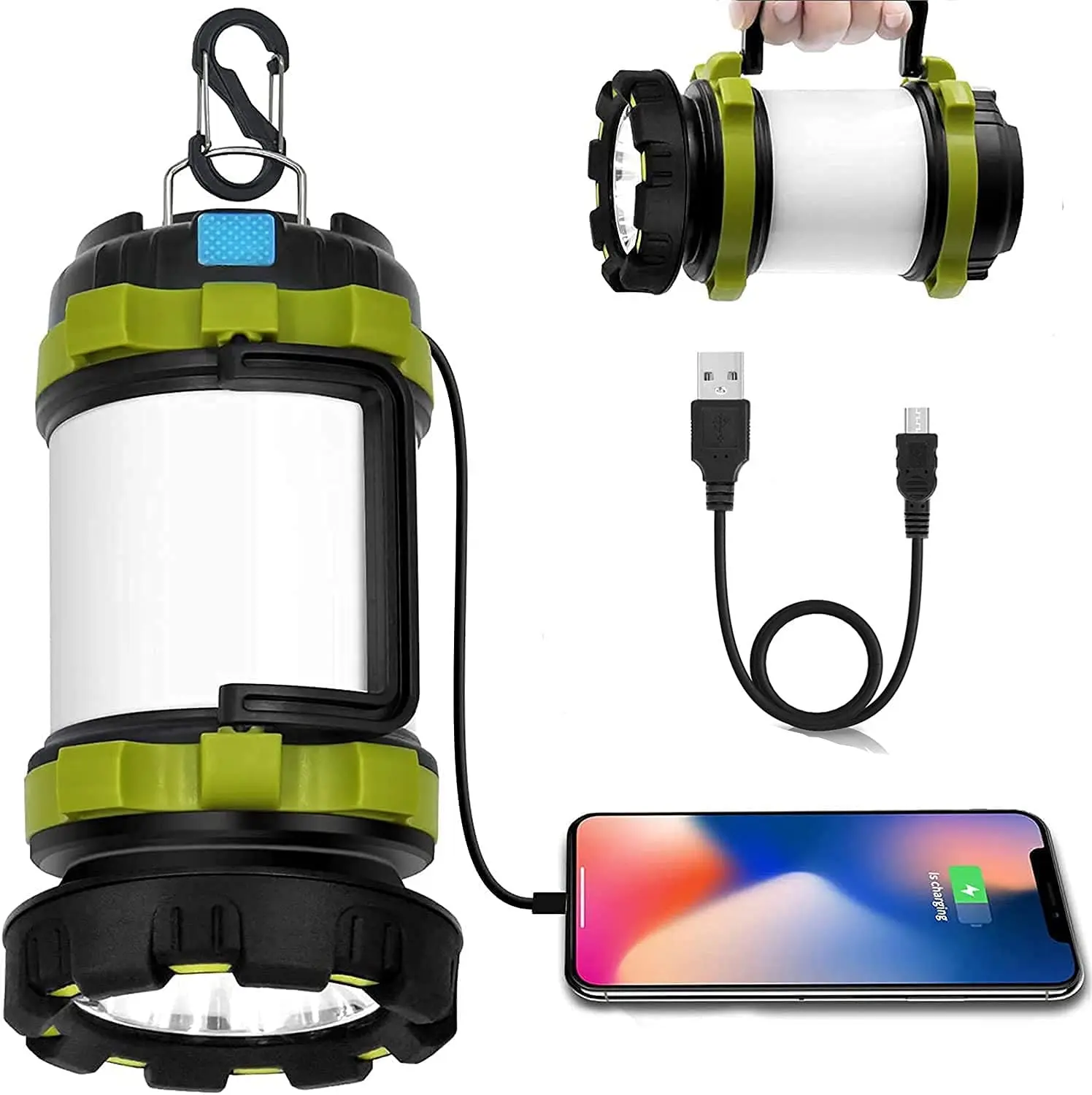 LED-Camping-Lantern-Rechargeable-High-Lumen-Light-Flashlight-High ...