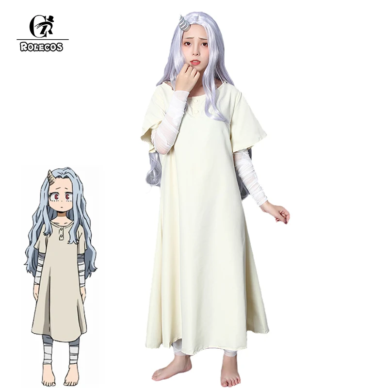 Rolecos Eri Cosplay Costume Dress Bandage Anime Mha Cosplay Costume ...
