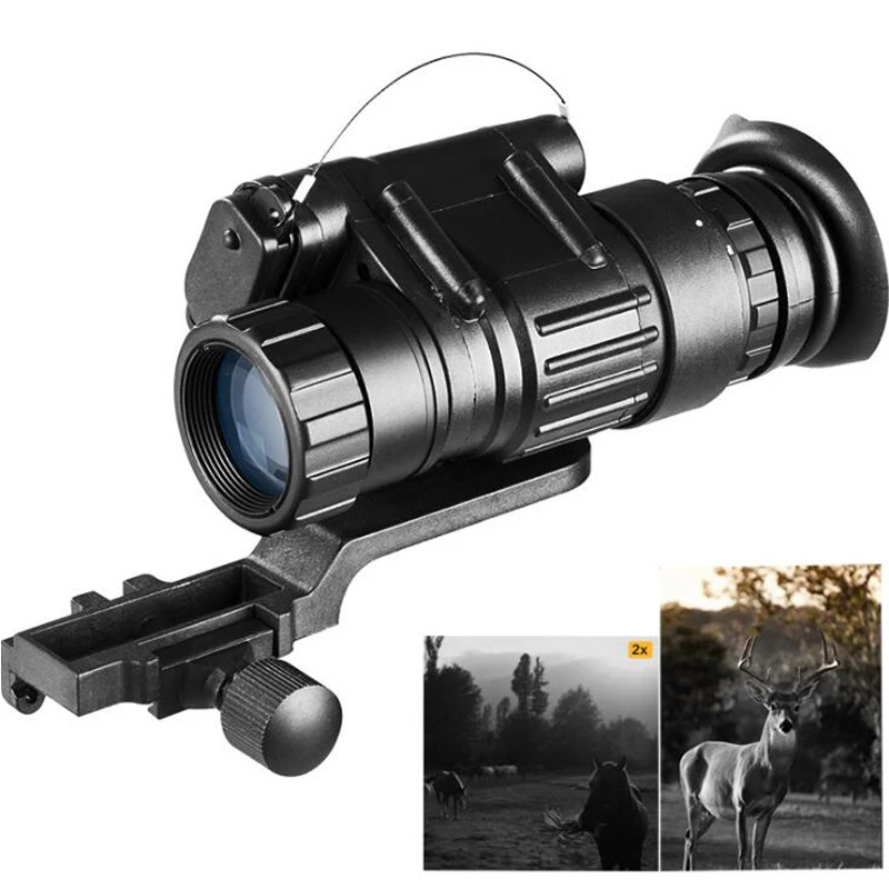 Pvs14 Night Vision Goggle Monocular 200m Range Infrared Ir Nv Hunting ...