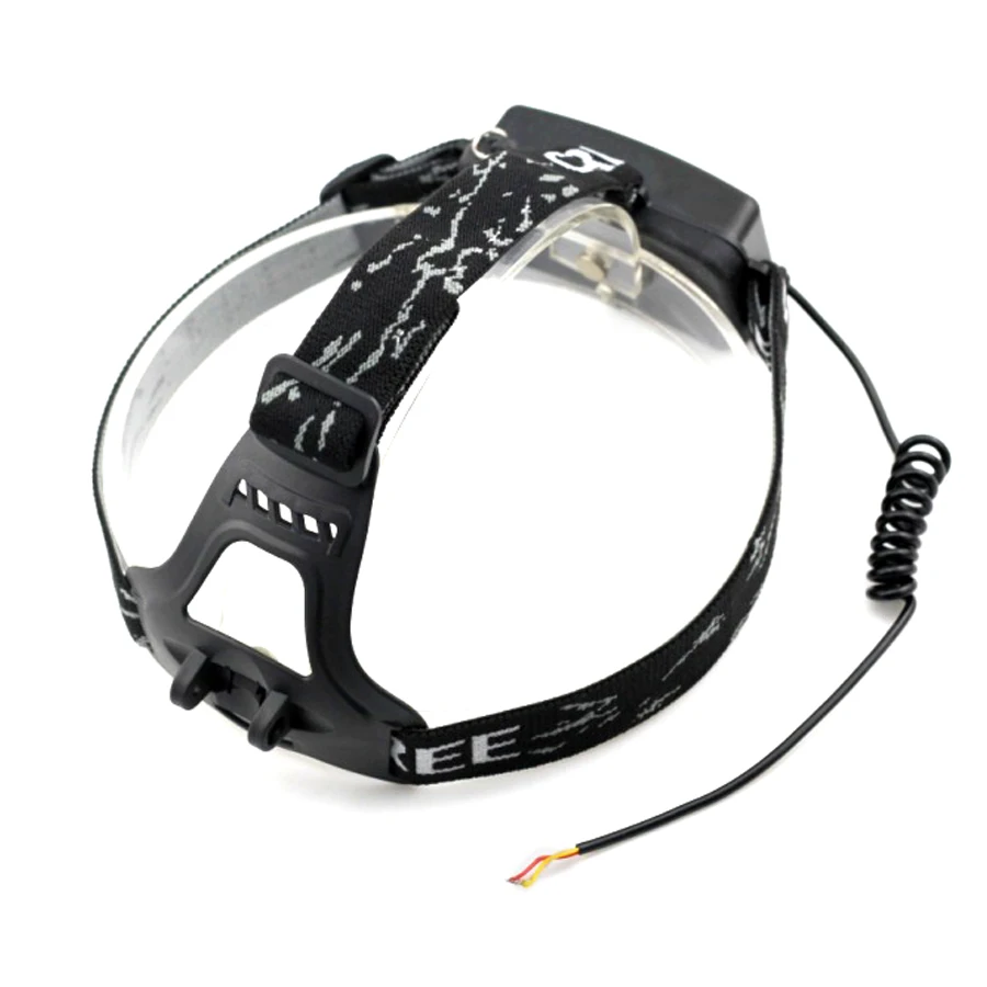 Adjustable Head Strap LED Flashlight Headlamp Headlight Headband ...