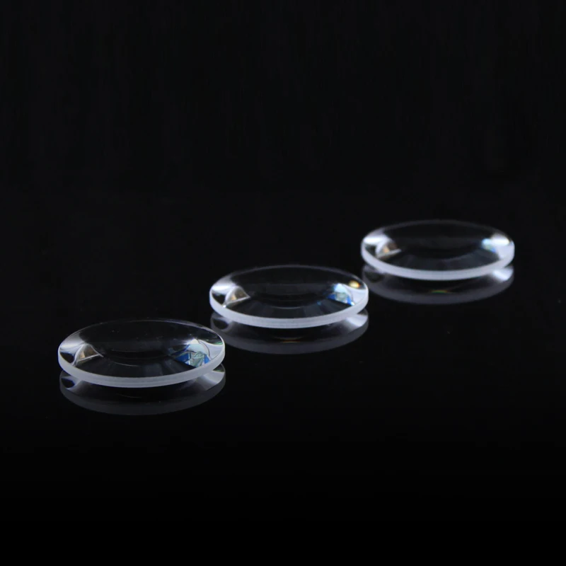 Optical double convex lens diameter 42mm focal length 65mm K9 quality ...