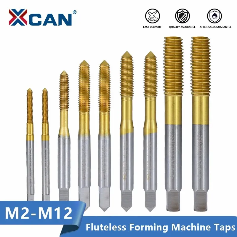 Xcan Extrusion Taps M2-m12 Fluteless Forming Machine Plug Taps Metric ...