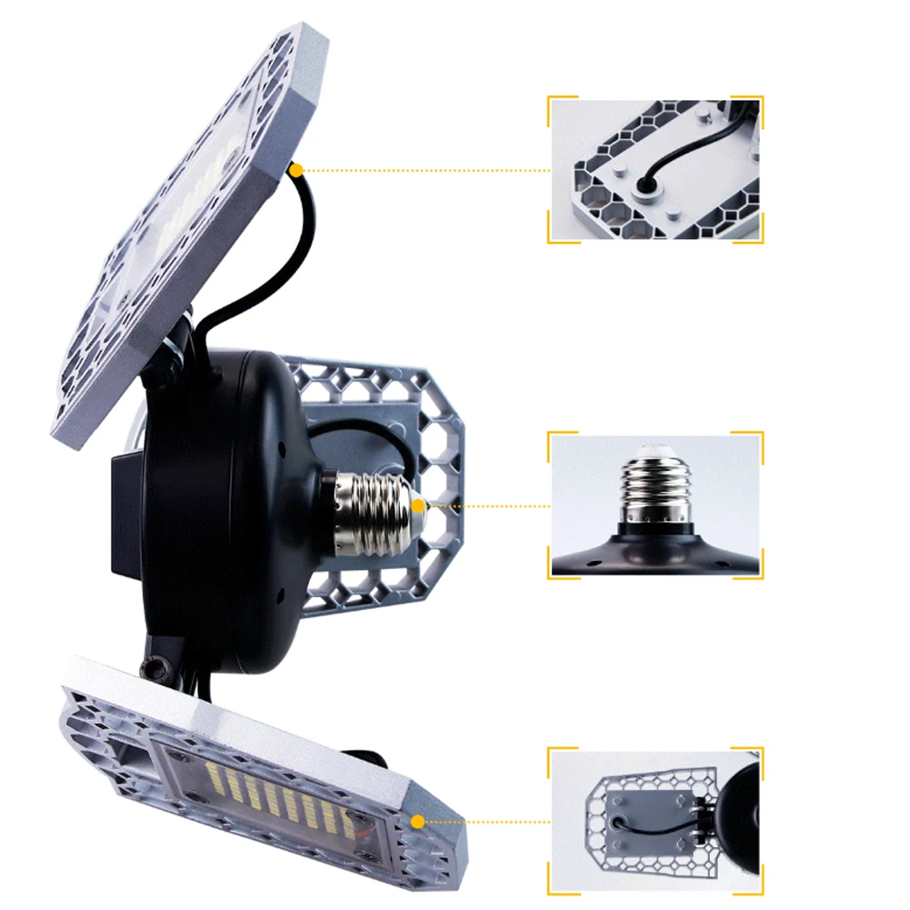 Adjustable Angle Ceiling Light Bright Easy Install Basement Led ...