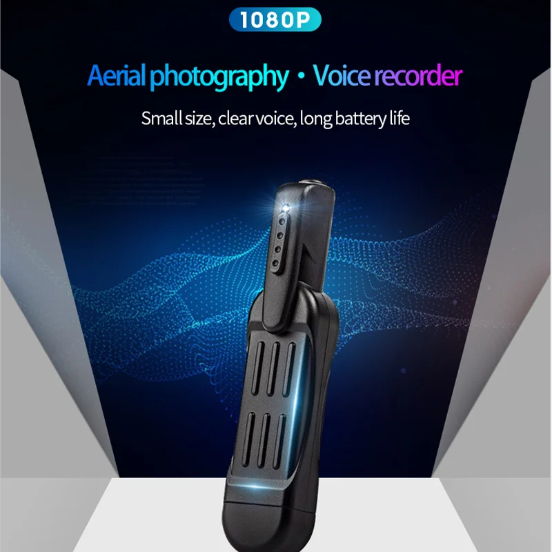 T189 Mini Camera HD 1080P Pen Camera Body Wearable DV Recorder ...