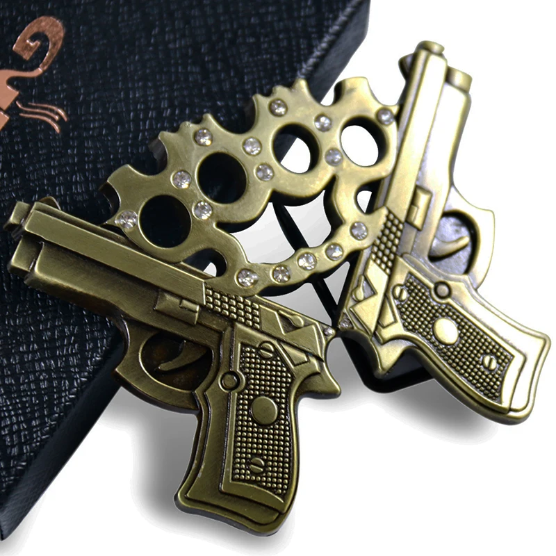 Brass Knuckles And Guns Tattoo