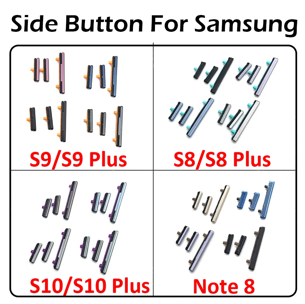New-Power-Volume-Button-For-Samsung-Note-8-S8-S9-S10-Plus-Side-Button ...