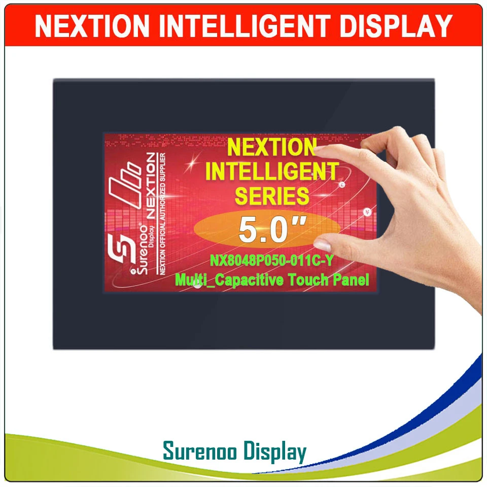 5.0" Nx8048p050 Nextion Intelligent Hmi Uart Serial Tft Lcd Module ...
