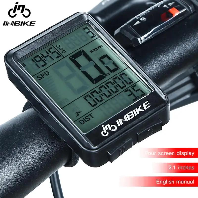 Inbike Ic321 Bicycle Speedometer Wireless Code Meter For Bicycle Riding ...