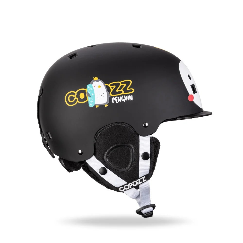 COPOZZ Kinder Skihelm „FunSlope“ – Cartoon Design, Integralhelm für ...