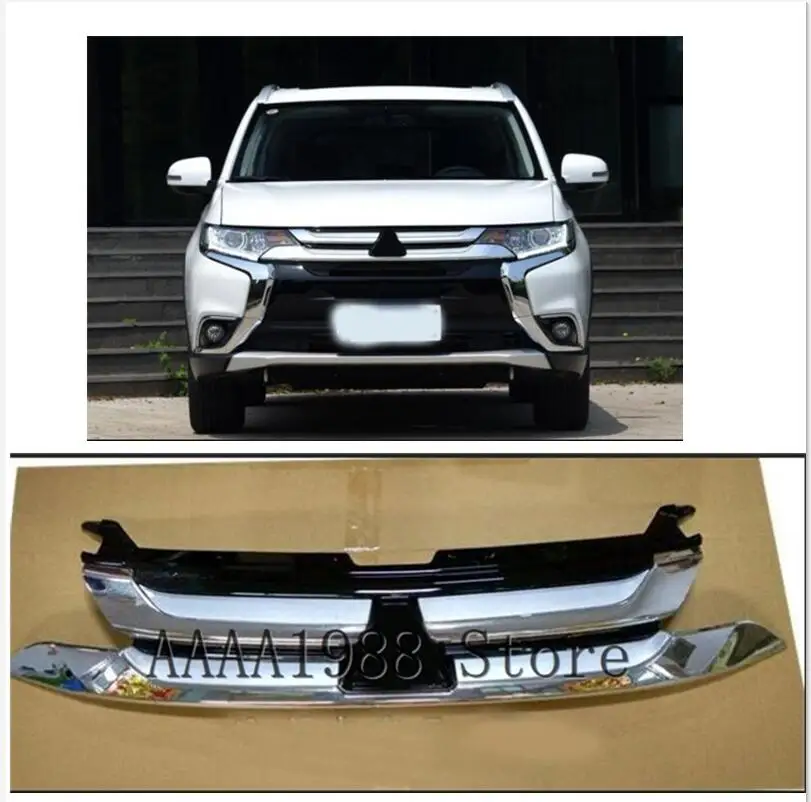2016-2017-2018-for-Mitsubishi-Outlander-Front-Bumper-upper-grille-grill ...