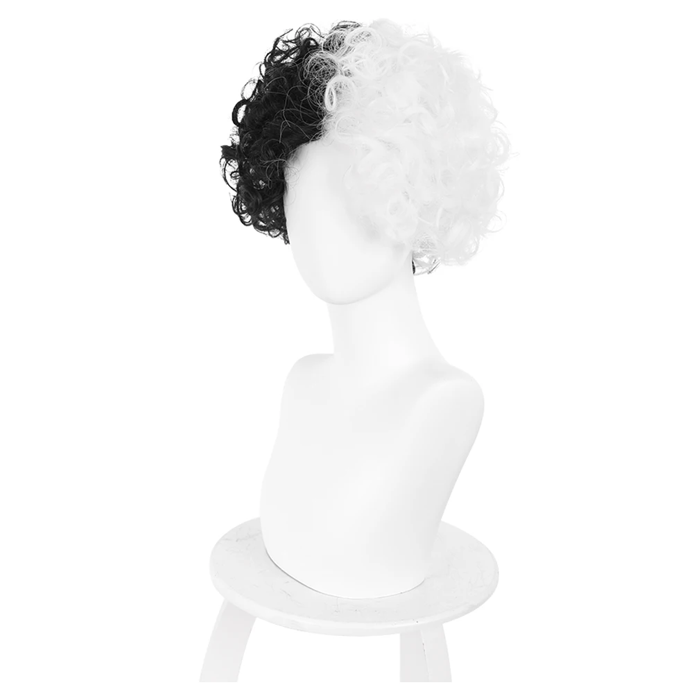 Movie Cruella De Vil Cosplay Wig - AllCosplay.com