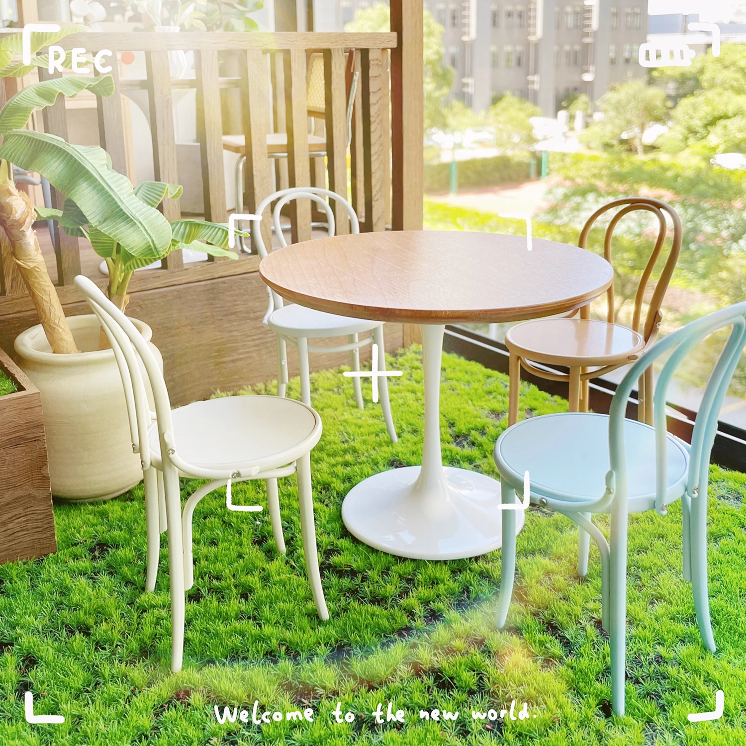 1/6 BJD Ob11 Miniature Dollhouse Furniture Mini Model Black and white ...