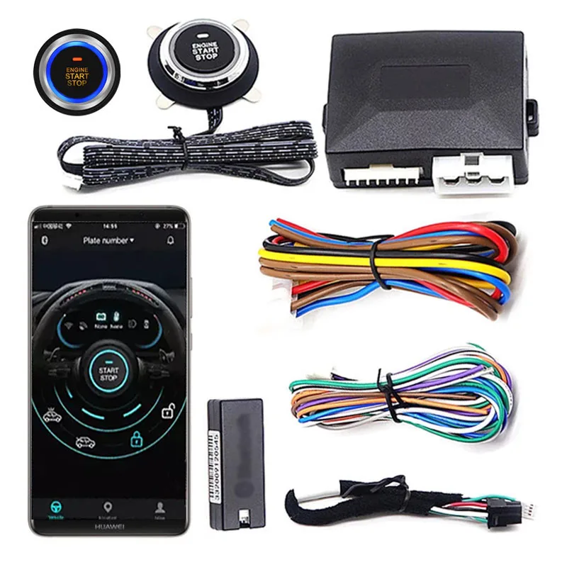 Smart-Engine-Start-com-controle-remoto-do-telefone-Autostart-Car-Start ...