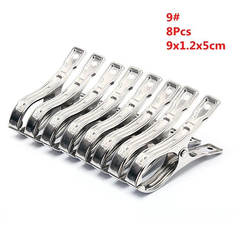 Pince à linge,Pinces à linge en acier inoxydable, pinces à linge Anti ...