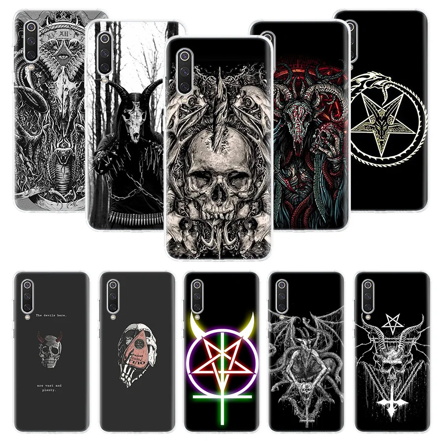 Goat Head Satan Phone Case For Xiaomi Redmi Note 10 11 9 8 10S 11S 11T ...