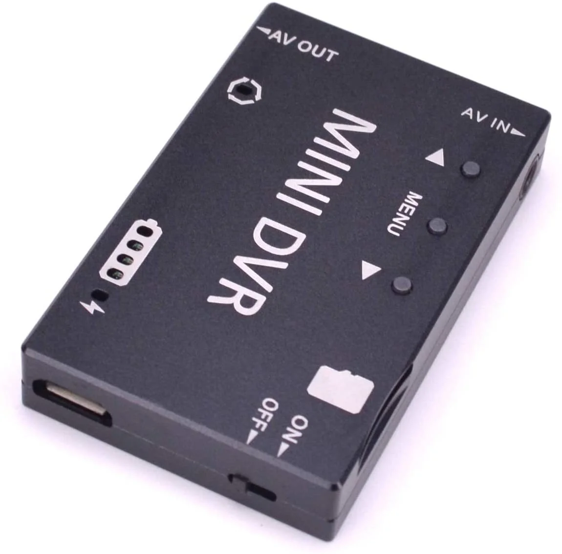 Mini DVR fpv Module NTSC/PAL Switchable Built-in Battery Video Audio ...
