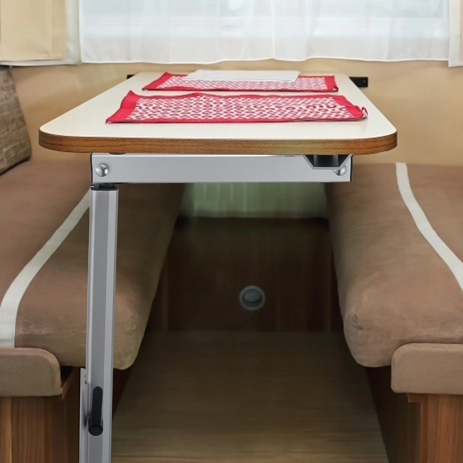 RV Removable Adjustable Laptop Table Legs For Sofa The Caravan ...