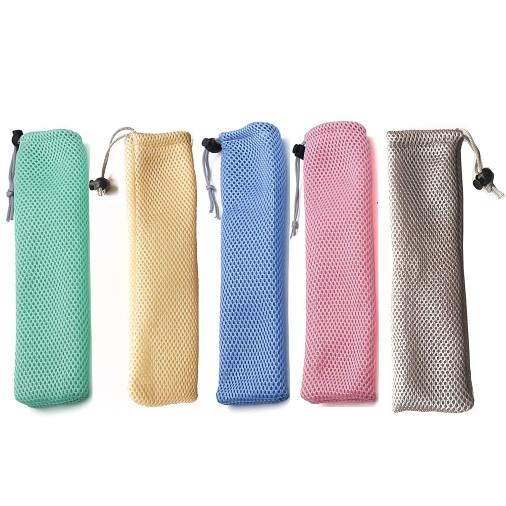 26cm-Straw-Bag-Portable-Travel-Mesh-Bag-Straw-Pouch-Straw-Carrying-Case ...