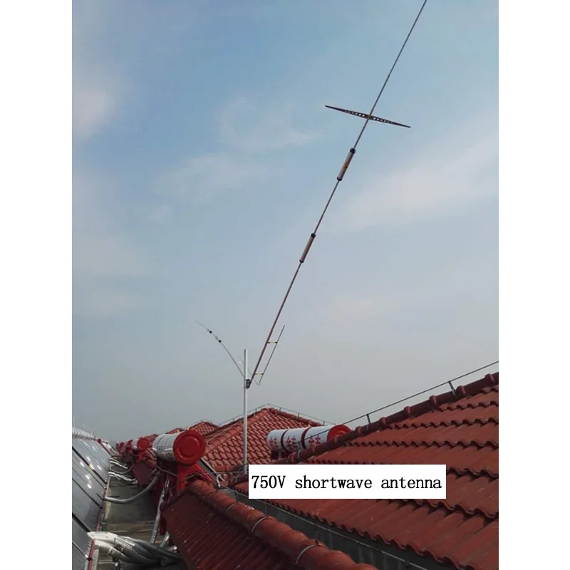 750V positive V, 5-band low-noise, high-efficiency short-wave antenna ...