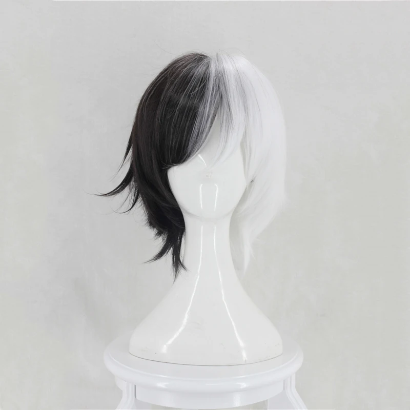 Half Black Half White Hair Anime