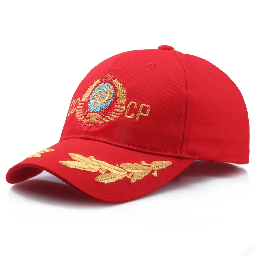 Русская Кепка CCCP СССР, регулируемая бейсбольная кепка для мужчин ...