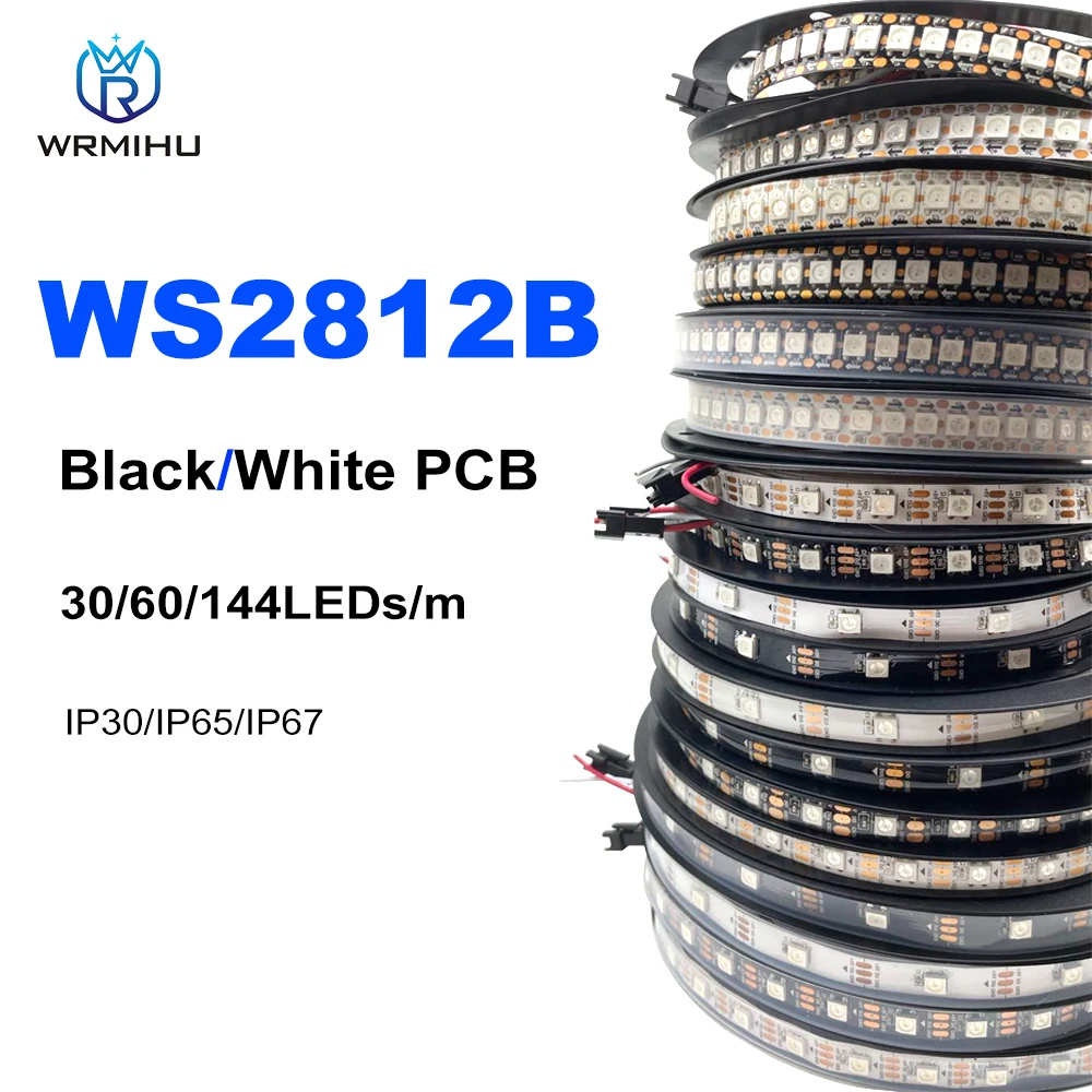 5M-WS2812B-LED-Strips-Individually-Addressable-DC5V-Smart-RGB-Lights ...