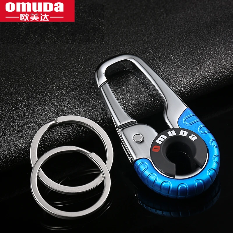 OMUDA Car Keychain Steel BuckleOutdoor Metal Keychain Casual For ...