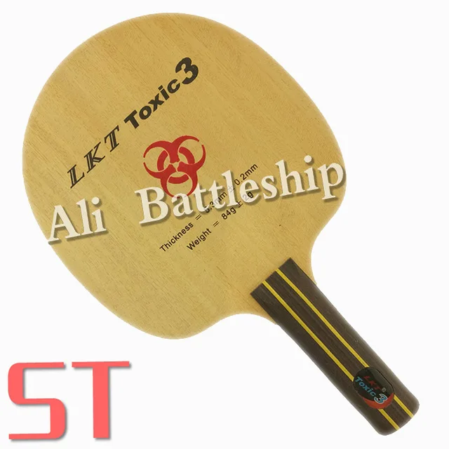 Original LKT Toxic3 Toxic 3 Chop Type table tennis blade straight ST handle