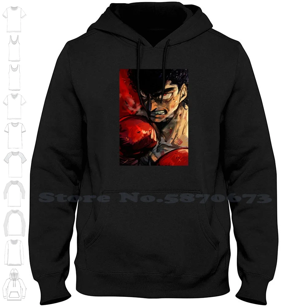 Hajime No Ippo Takamura Streetwear Sport Hoodie Sweatshirt Hajime No ...