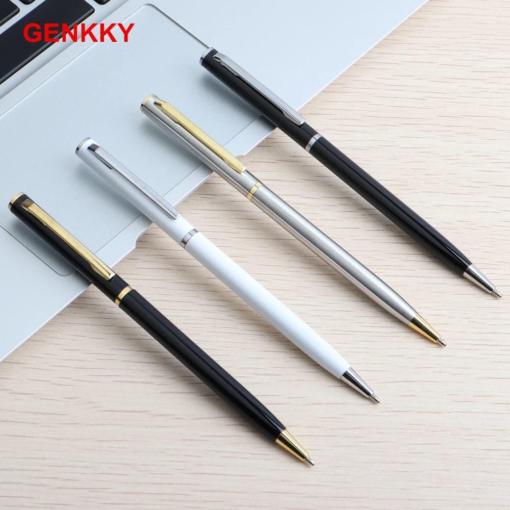 2/11/20/PCS New Arrival Core Metal Ballpoint Pens Rotating Metal Old ...