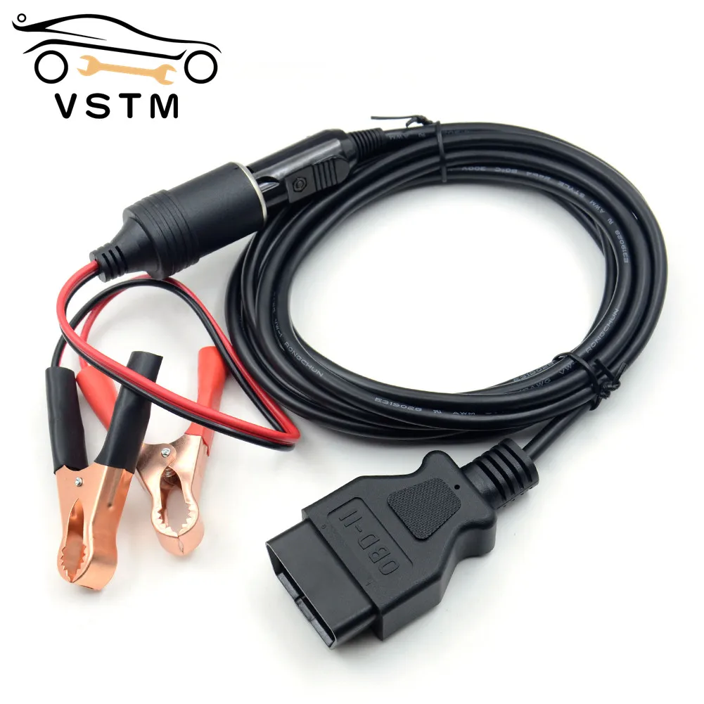 New-Car-Power-ECU-Emergency-Power-Source-Supply-Cable-OBD-II-12V-DC ...