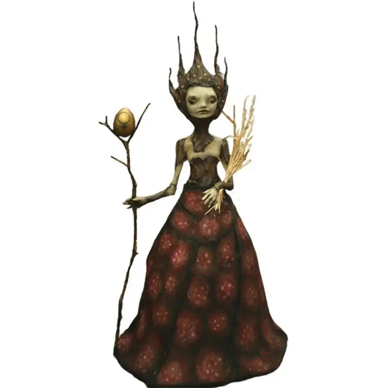 Witch-Figurine-Statue-Resin-Creepy-Witch-Sculptures-Garden-Decoration ...