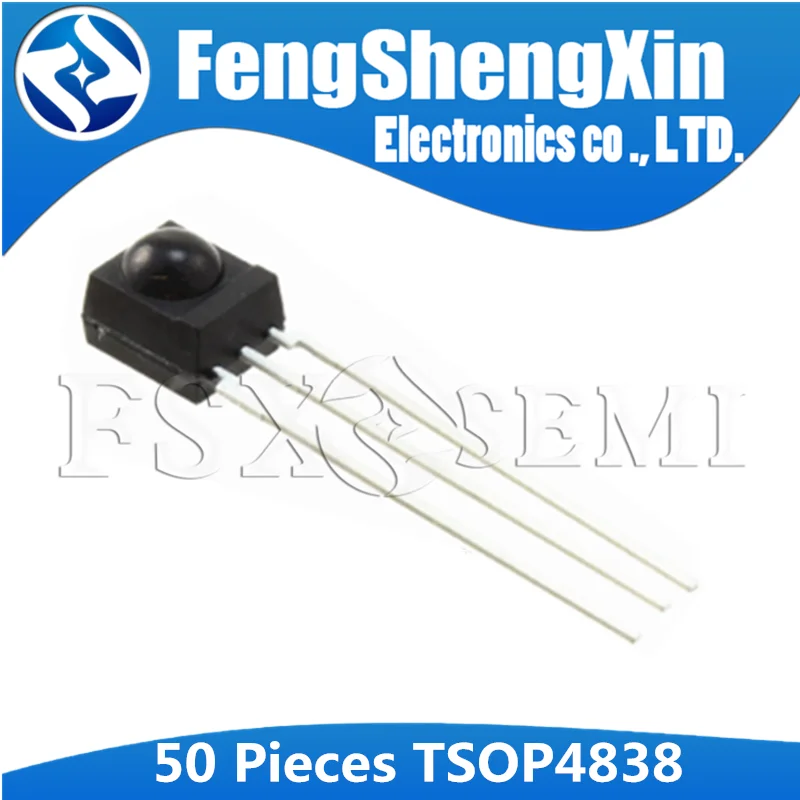 50pcs Ic Tsop4838 Dip-3 4838 Receiver Module 38 Khz - Integrated ...