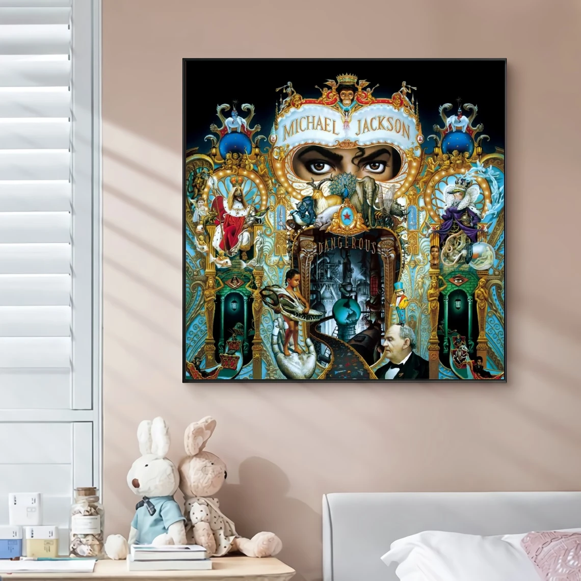 Michael Jackson Dangerous Album Art