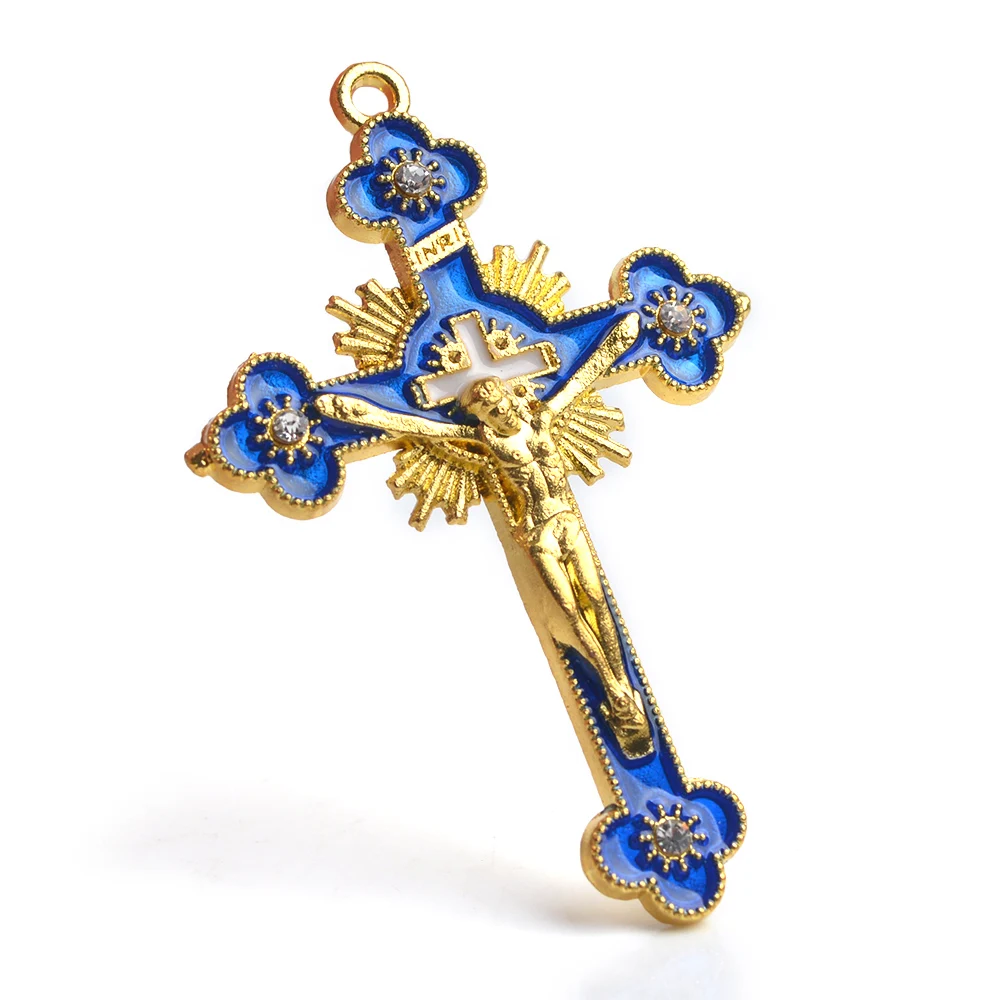 Purple And Gold Cross