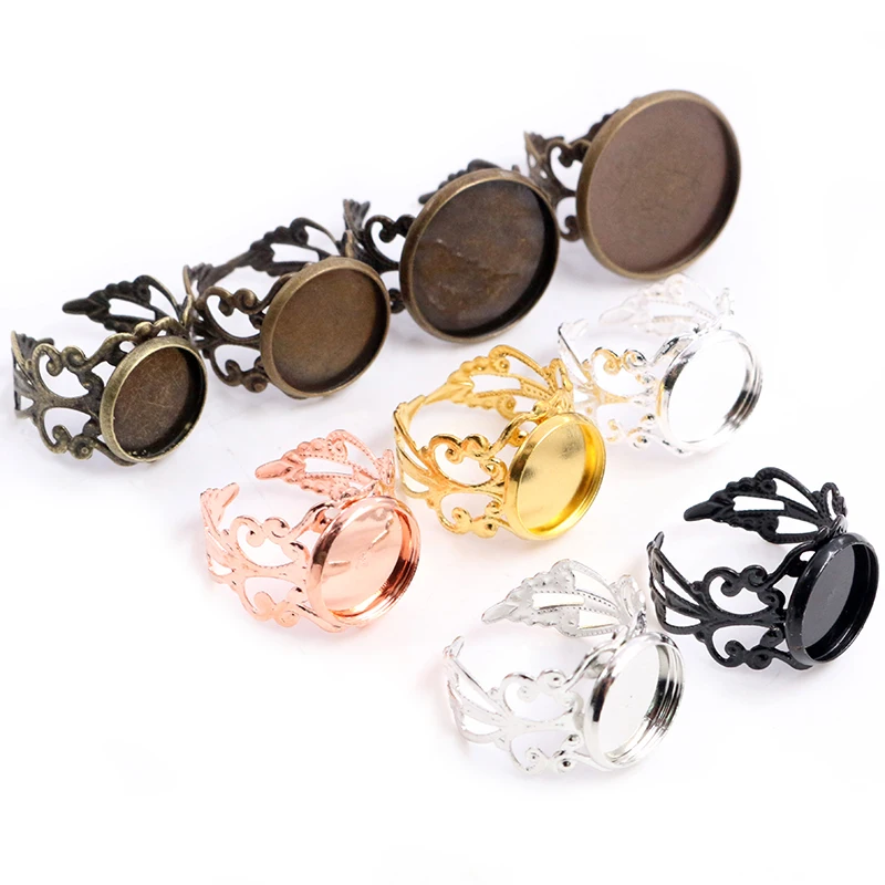 12mm-14-20mm-Classic-6-Colors-Plated-Copper-Material-Adjustable-Ring ...