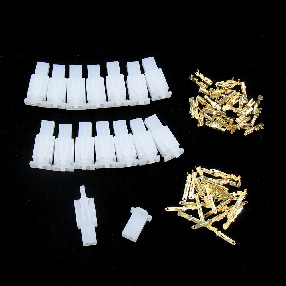 2pins-Plug-Male-To-Female-Wire-Connector-Electrical-2P-Wiring ...