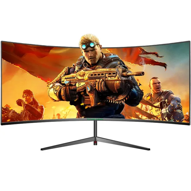 TITAN ARMY 30 inch 2K 200Hz Curved Gaming Monitor 21:9 2560×1080 Ultra ...