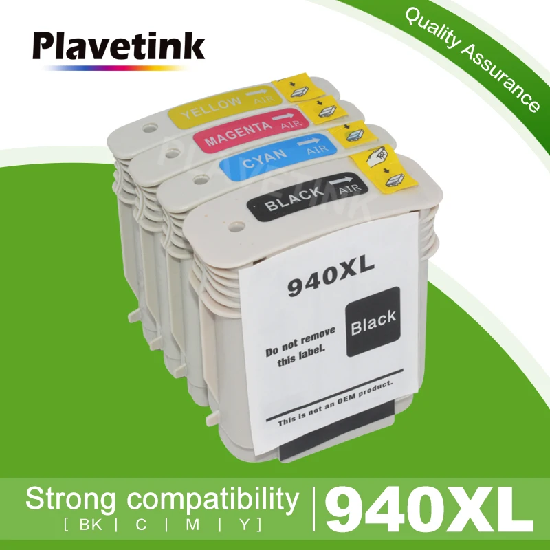 Plavetink-940XL-Compatible-Ink-Cartridges-With-Chip-4X-For-HP940 ...