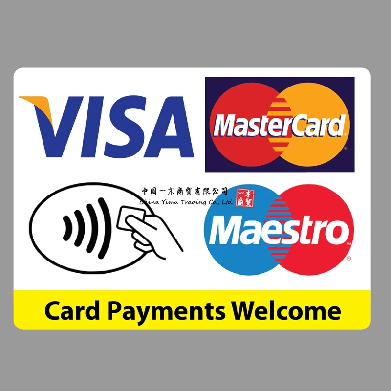Contactless-Card-Payments-Sticker-Credit-Card-Taxi-Shop-Visa-Mastercard ...
