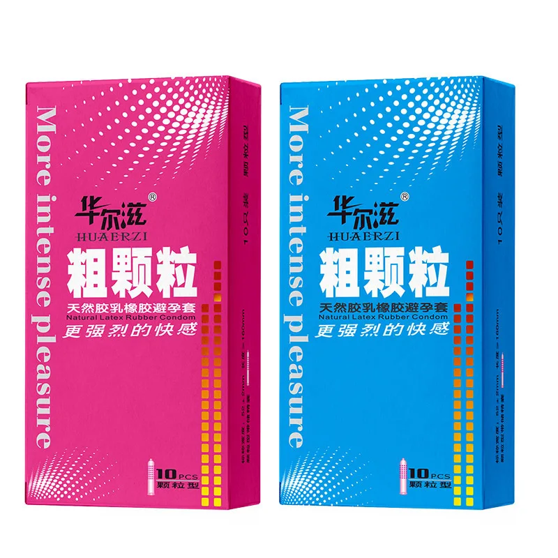 Condones Ultra finos con pinchos para mujer, condones de partículas ...