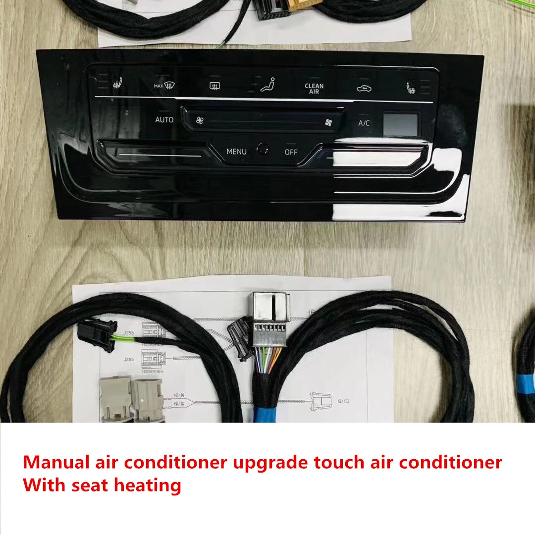 For Vw Golf 7 7.5 Gti R Upgrade Lcd Touch Air Conditioner Switch - Air ...